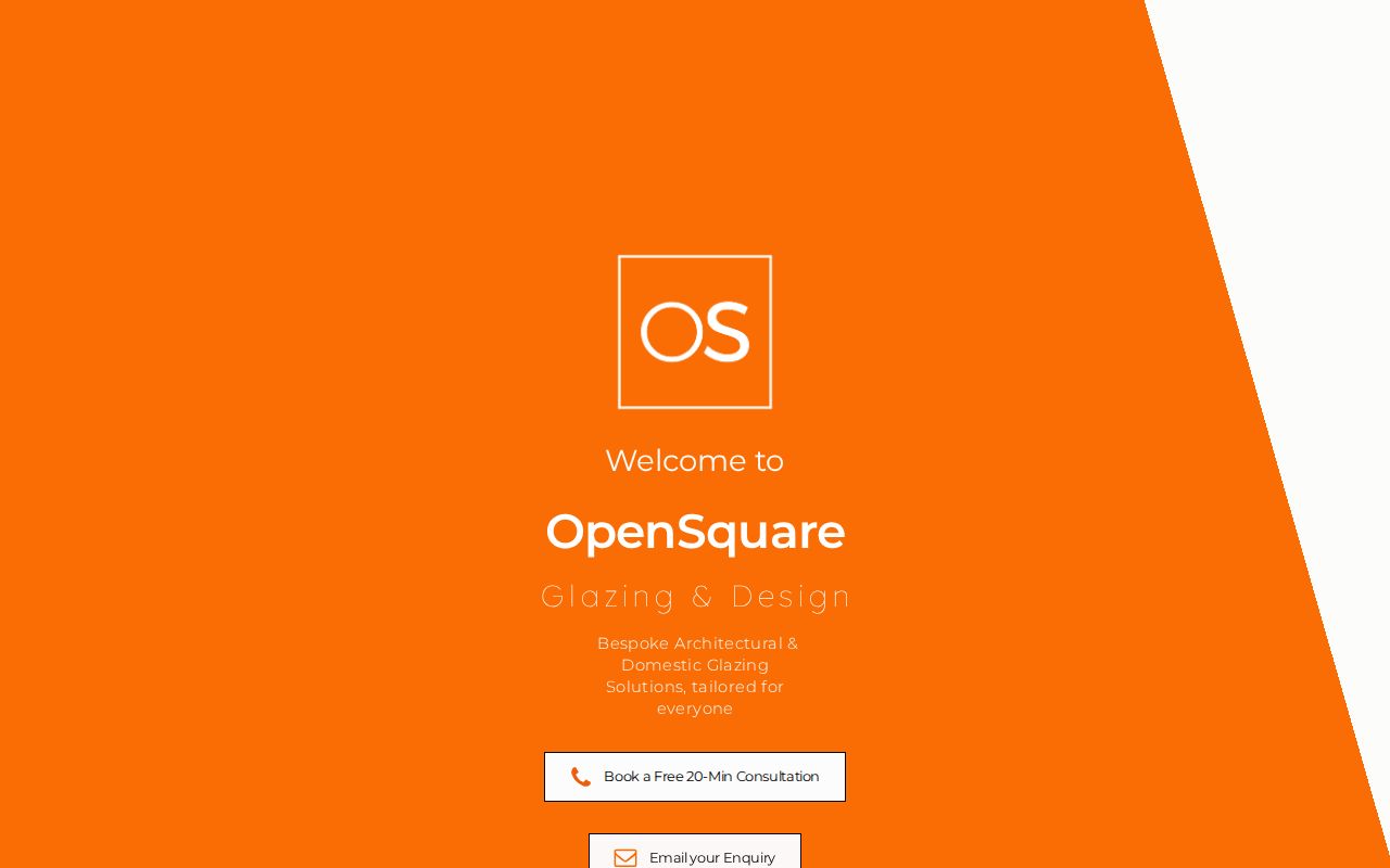 OpenSquare Instagram Landing Page